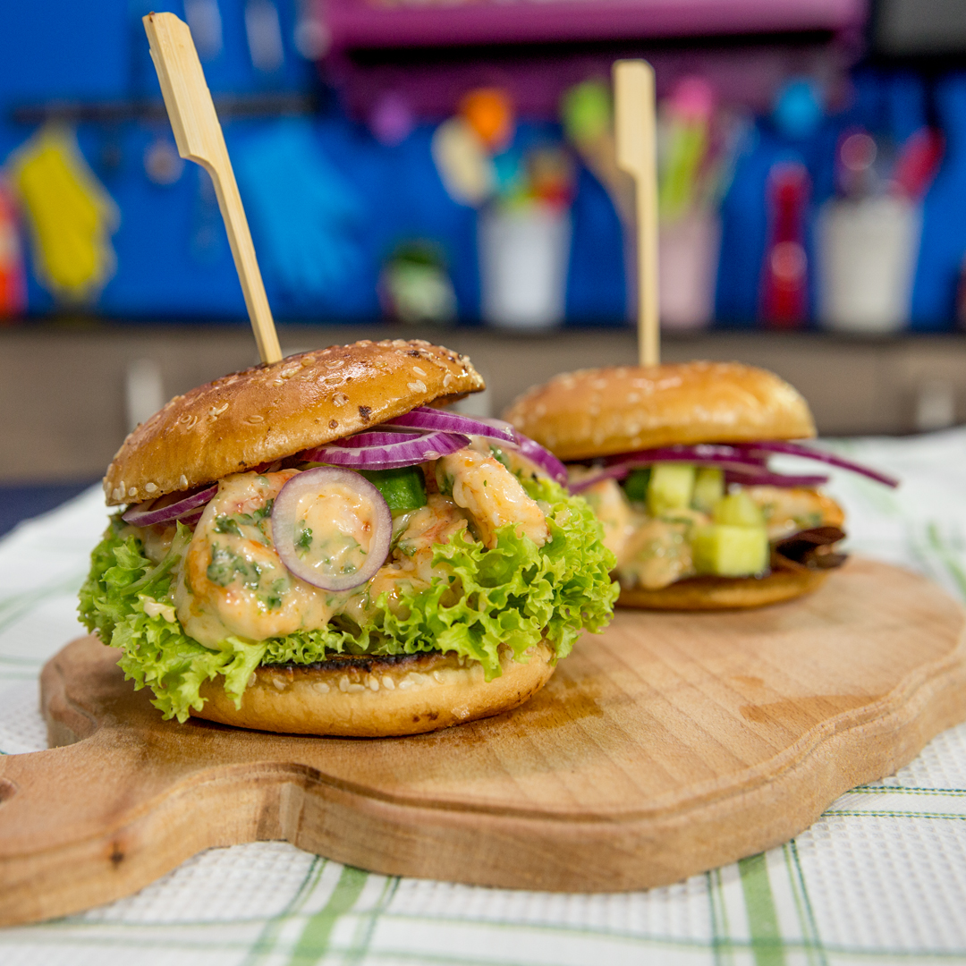 Shrimp Burger - So Delicious