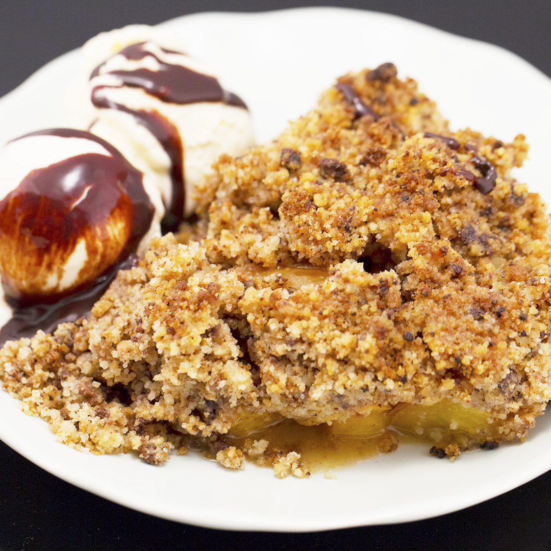 Puff Pastry Peach Tartlets - So Delicious