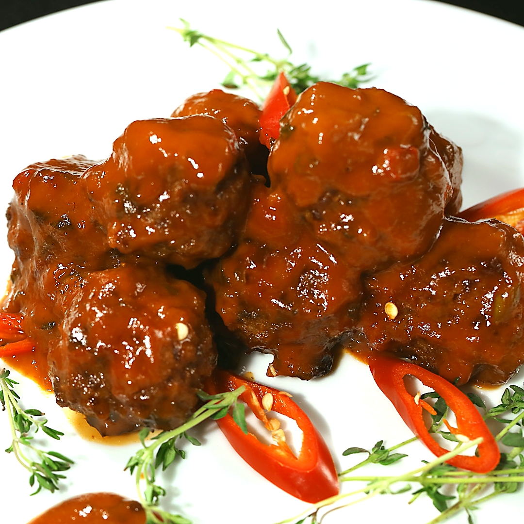 Sweet and Sour Caramelized Beef - So Delicious