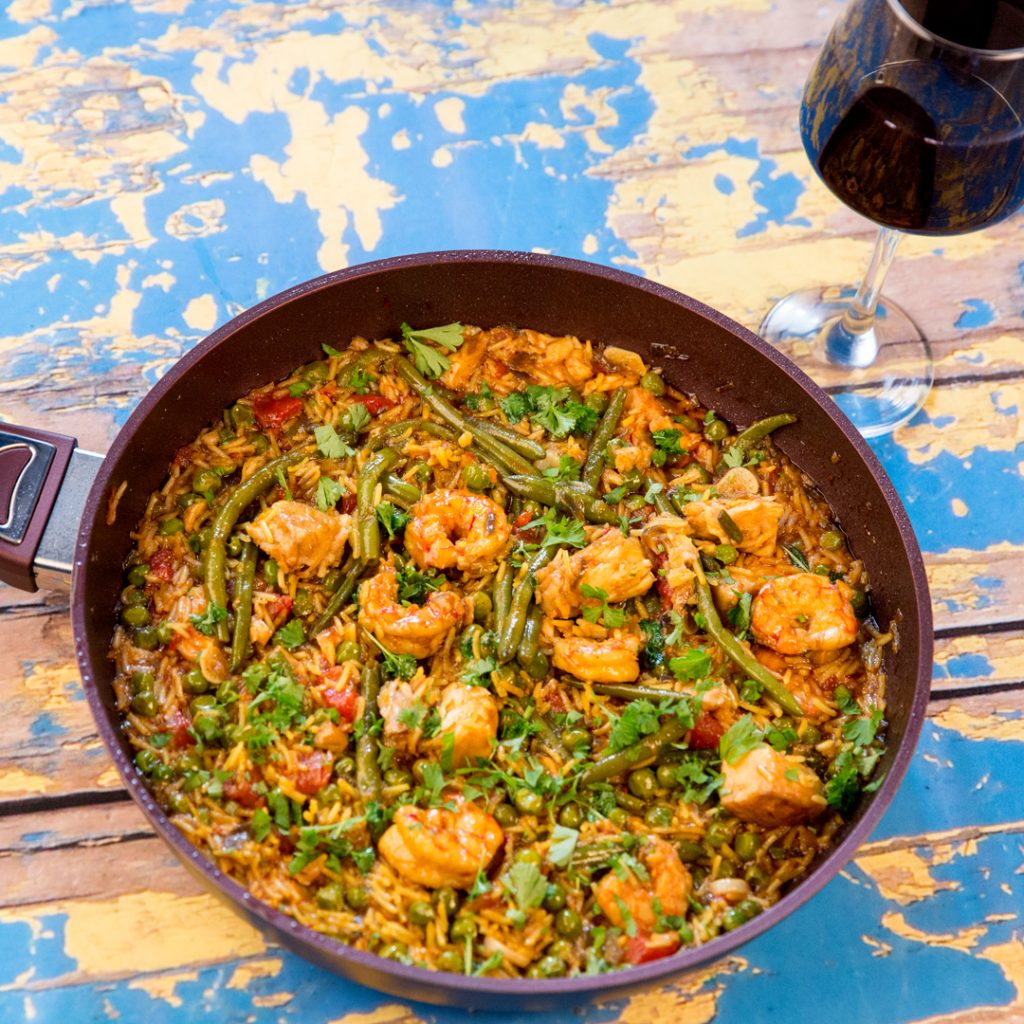 Fish, Shrimp and Rice Stew - So Delicious